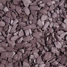 40mm Plum Slate (Half bulk Bag) - Slemish Landscape Centre